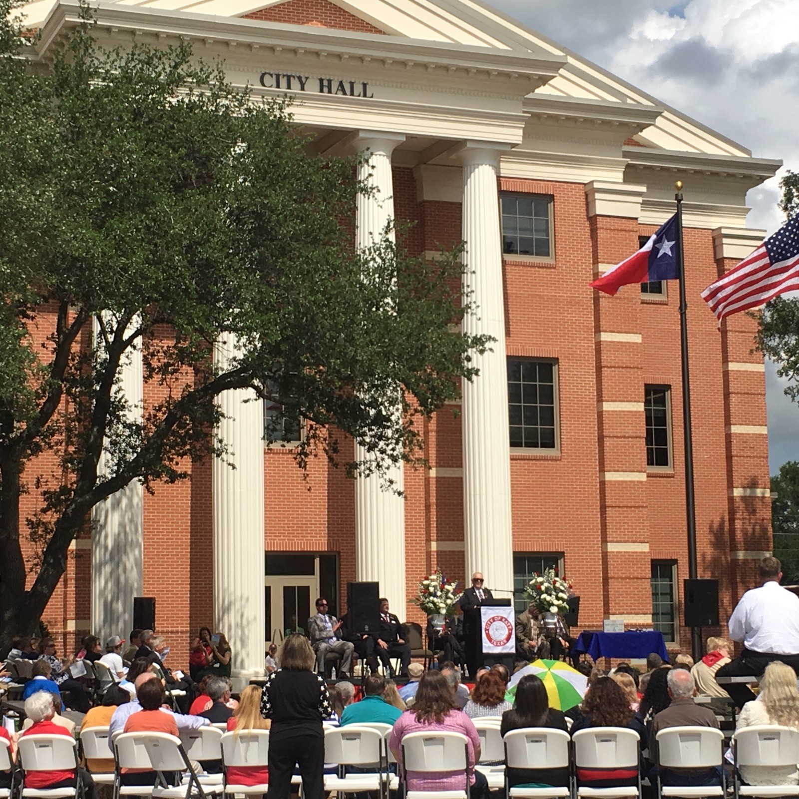 Katy dedicates city hall as first step in downtown revitalization