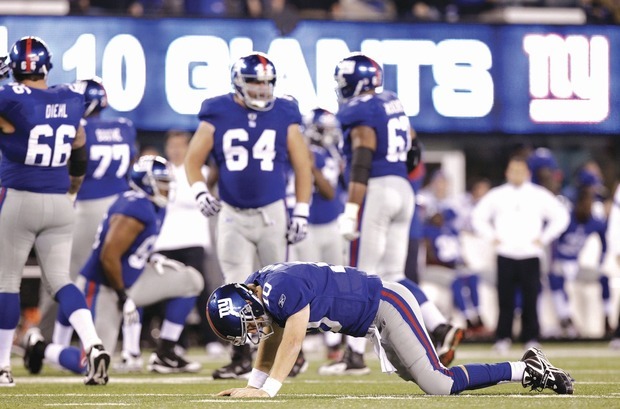 Giants angry after failing to respond to Eagles