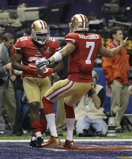 Colin Kaepernick, Frank Gore