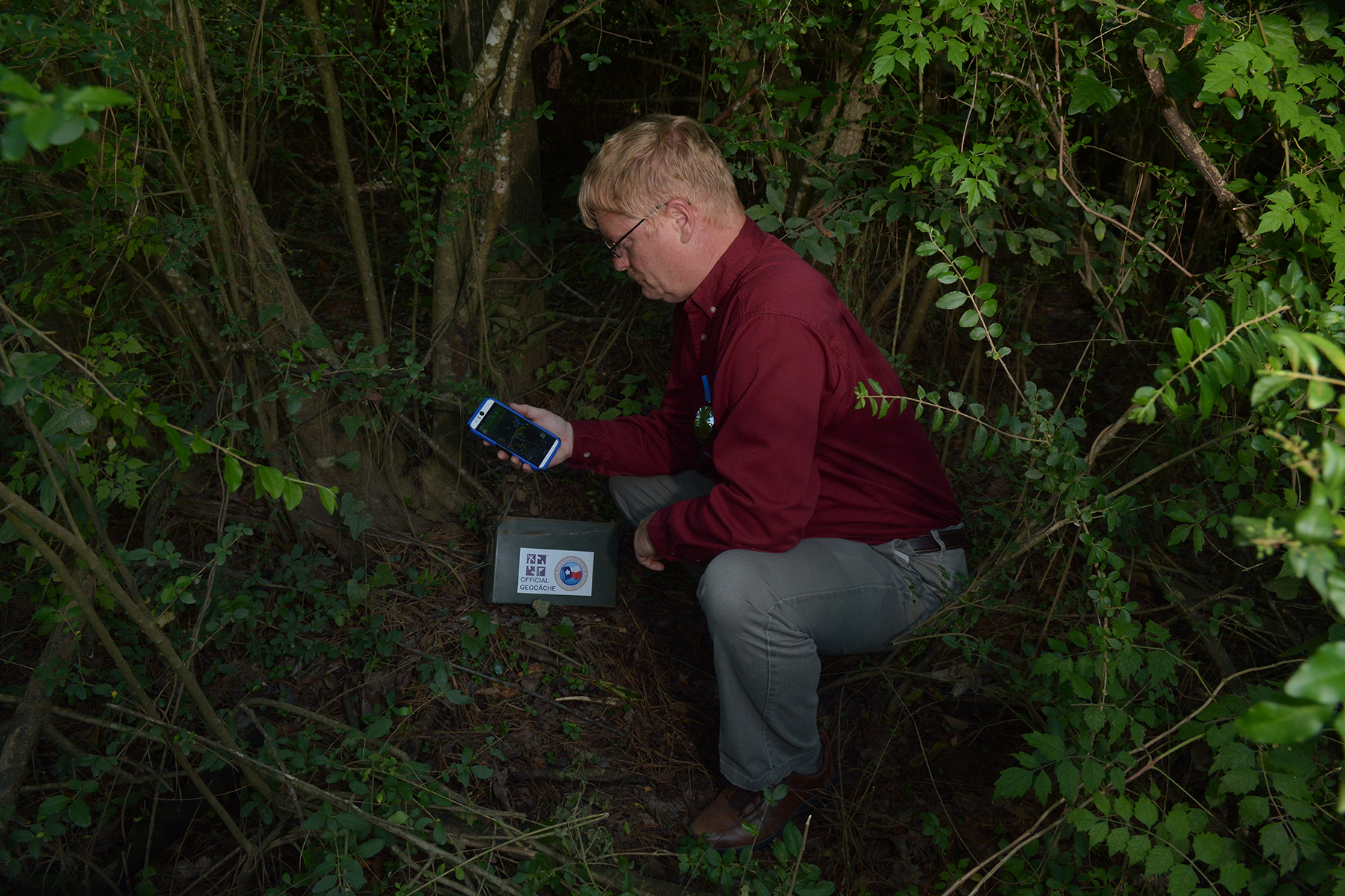 High-tech treasure hunt underway in Precinct 4