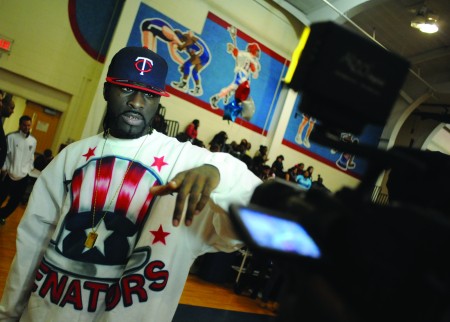 Local rapper pens song for Senators