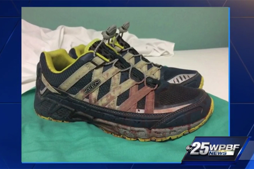 Orlando doctor's blood-stained shoes go viral