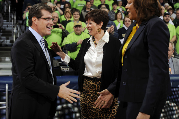 Diggins leads No. 2 ND women past UConn in 3 OTs