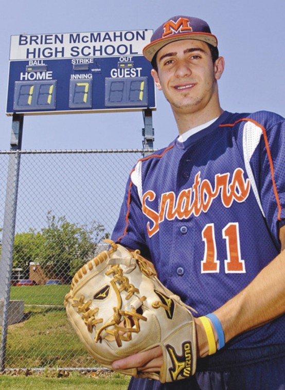 Brien McMahon pitcher, shortstop Bryan Daniello did it all in MVP season