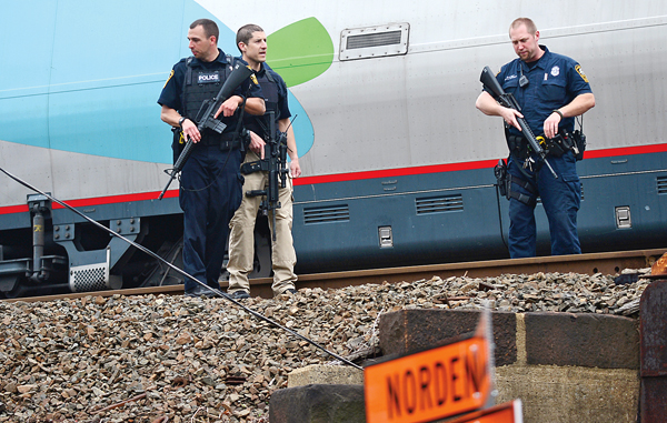 Terror scare on Amtrak