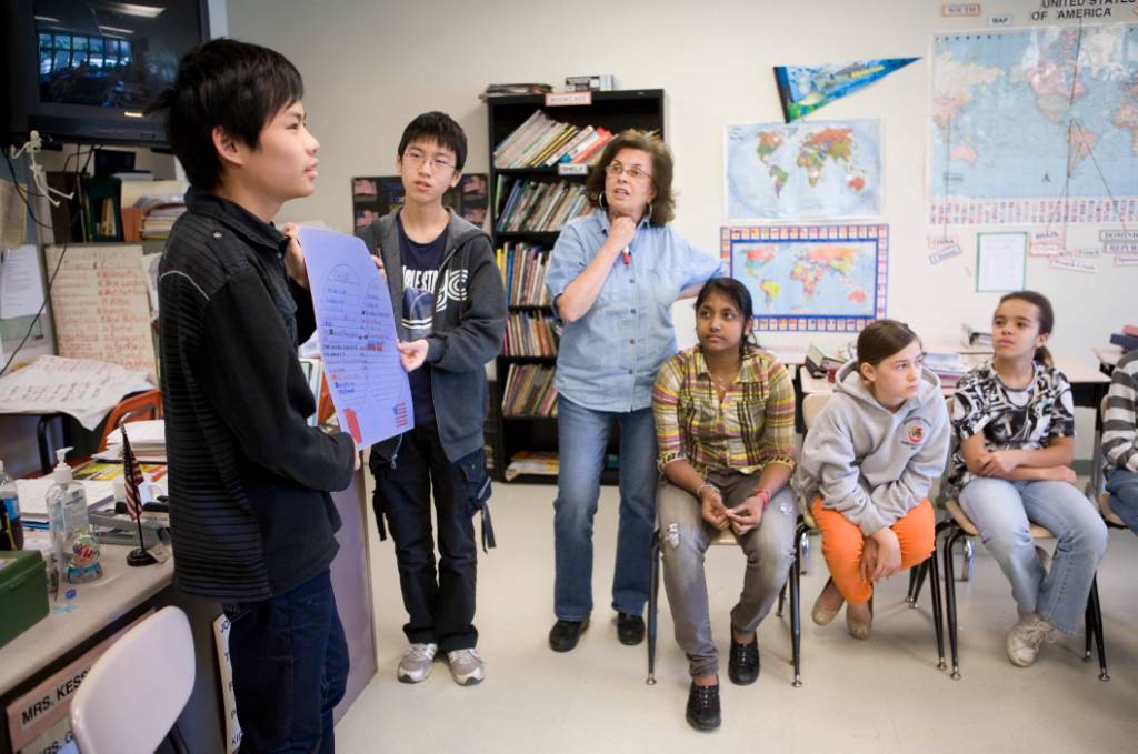 Arrivals class helps students adjust to new country, new school