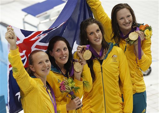 London Olympics Swimming Women