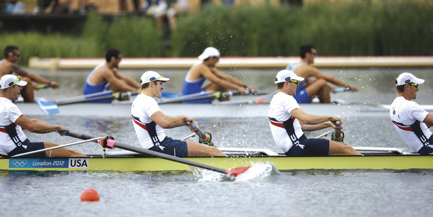 Olympic rowing -- New Canaan's Cole going for gold