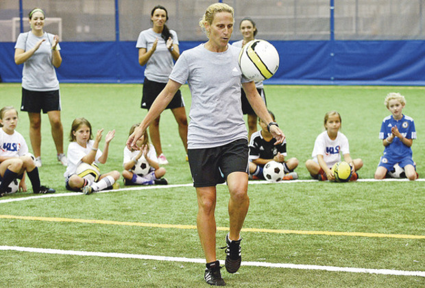 Happy in retirement, Kristine Lilly will never forget her Olympic moments