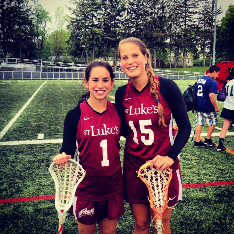 Lindsay Bralower and Caroline Parsons Compete in NEPSWLA All-Star Game