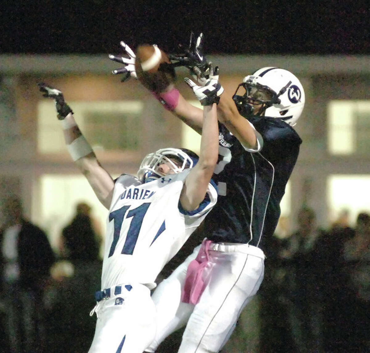HS football -- Blue Wave use second half surge to beat Wilton