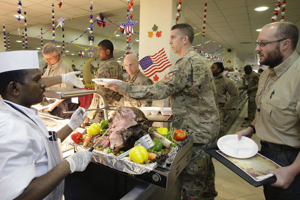 AP PHOTOS: A look at Thanksgiving around the world