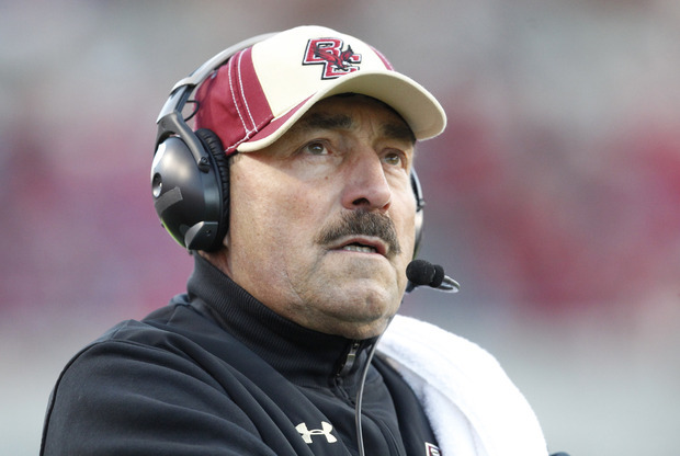 Boston College fires football coach Spaziani