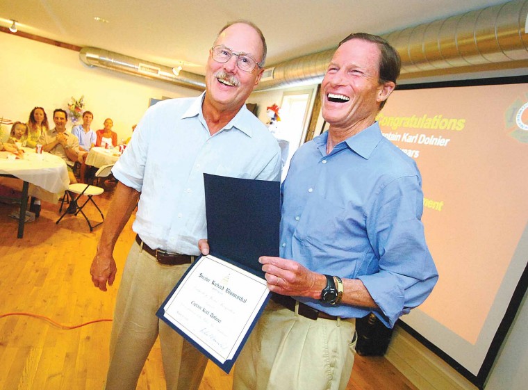 Karl Dolnier retirement party