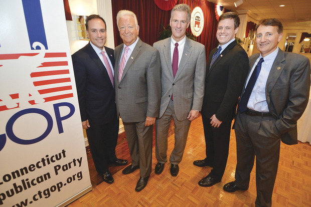 Former Mass. Sen. Scott Brown attends Connecticut Republican Party ...