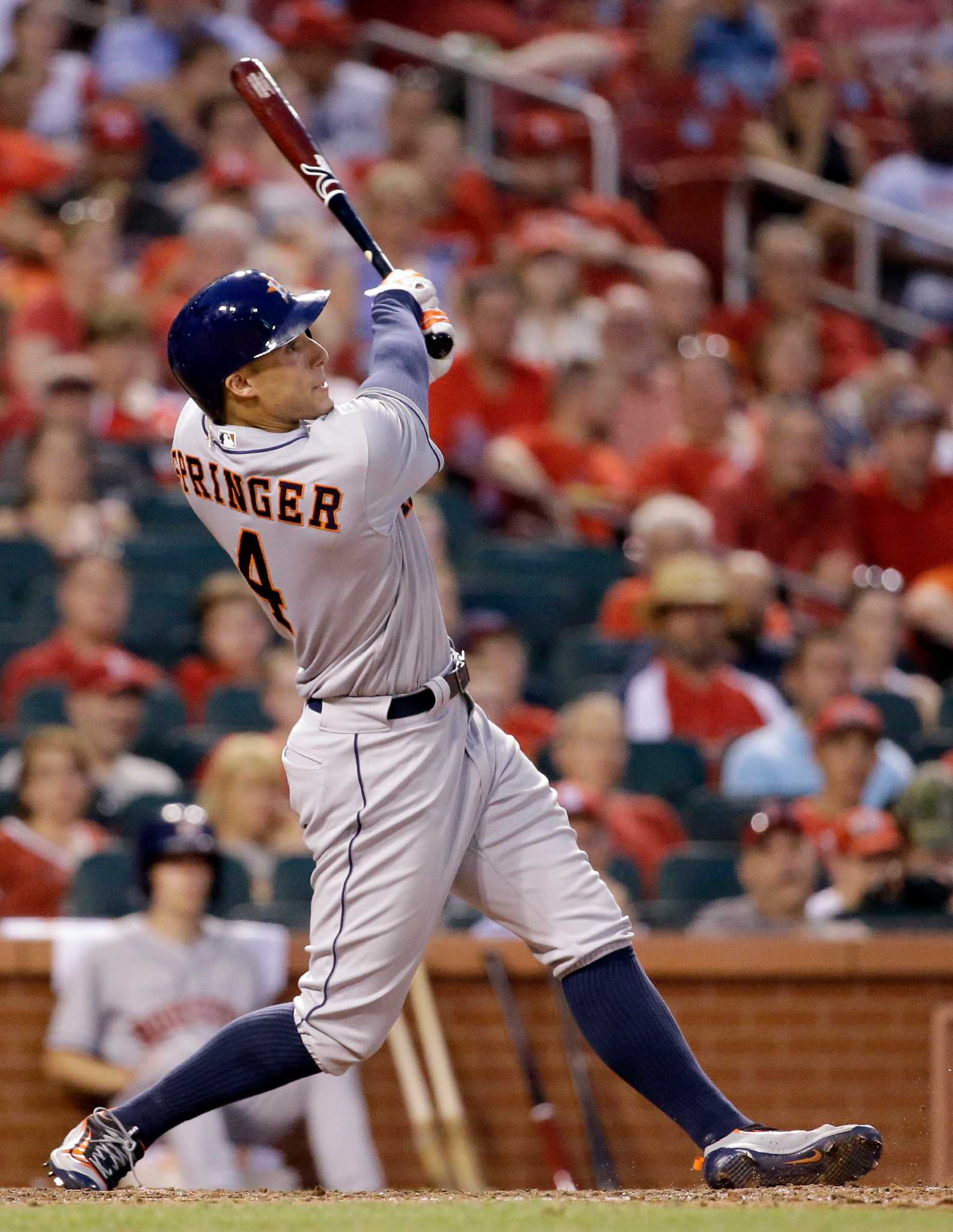 George Springer's homer keys Astros' win over Cardinals