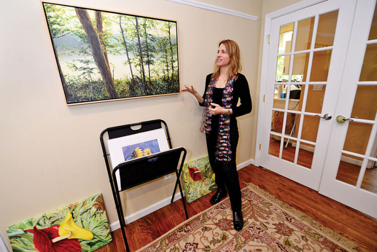 Stamford artist paints portraits with the power to heal
