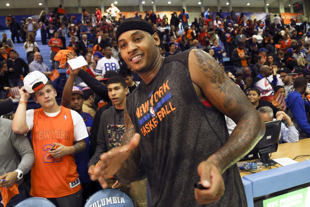 A look at opening night in the NBA