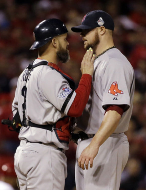 Lester, Ross lead Red Sox to 3-1 WS Game 5 win