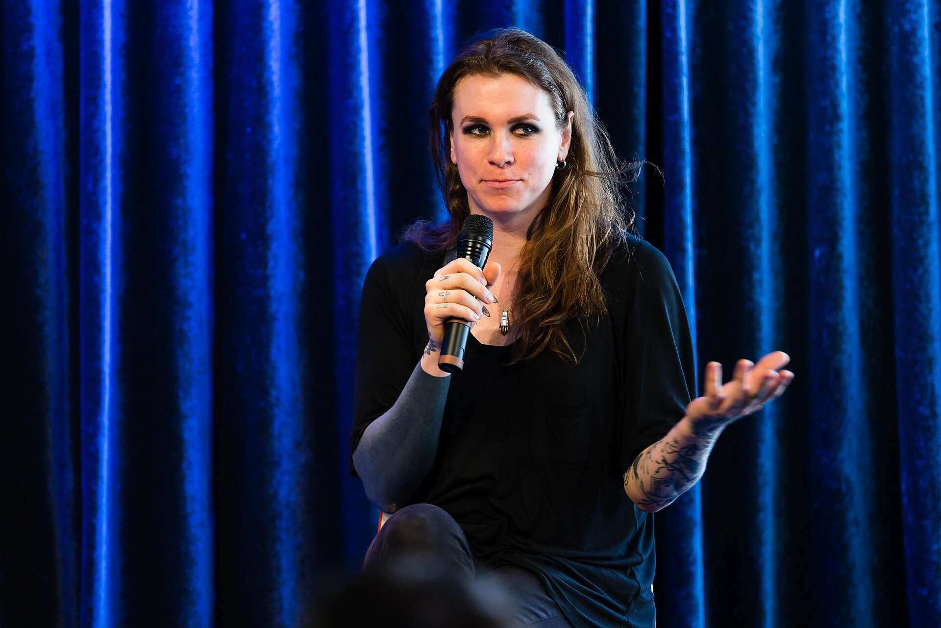 Transgender rocker Laura Jane Grace visits Pandora for Pride chat