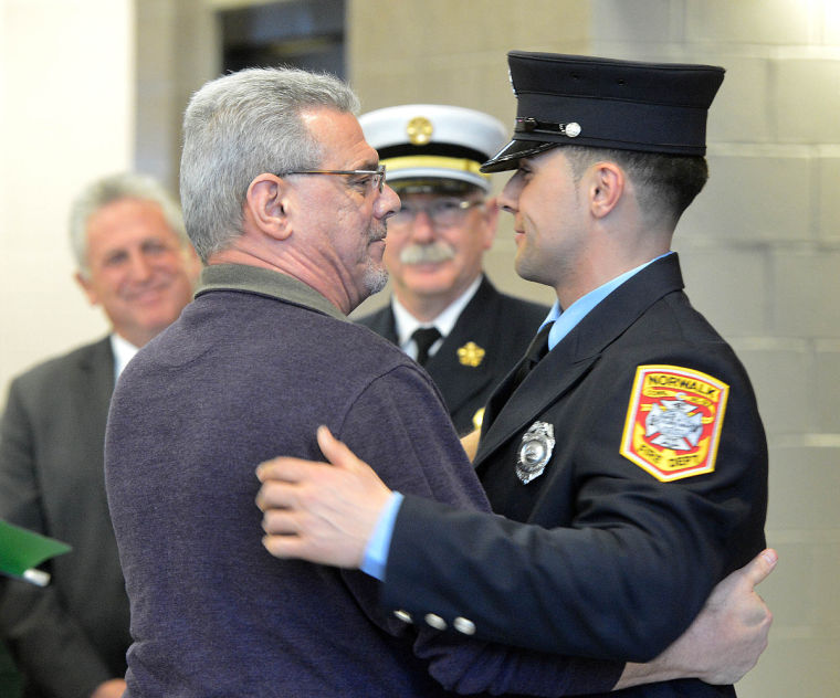 New Norwalk Firefighters sworn in
