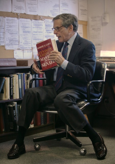 Robert Caro speaks of the LBJ centennial