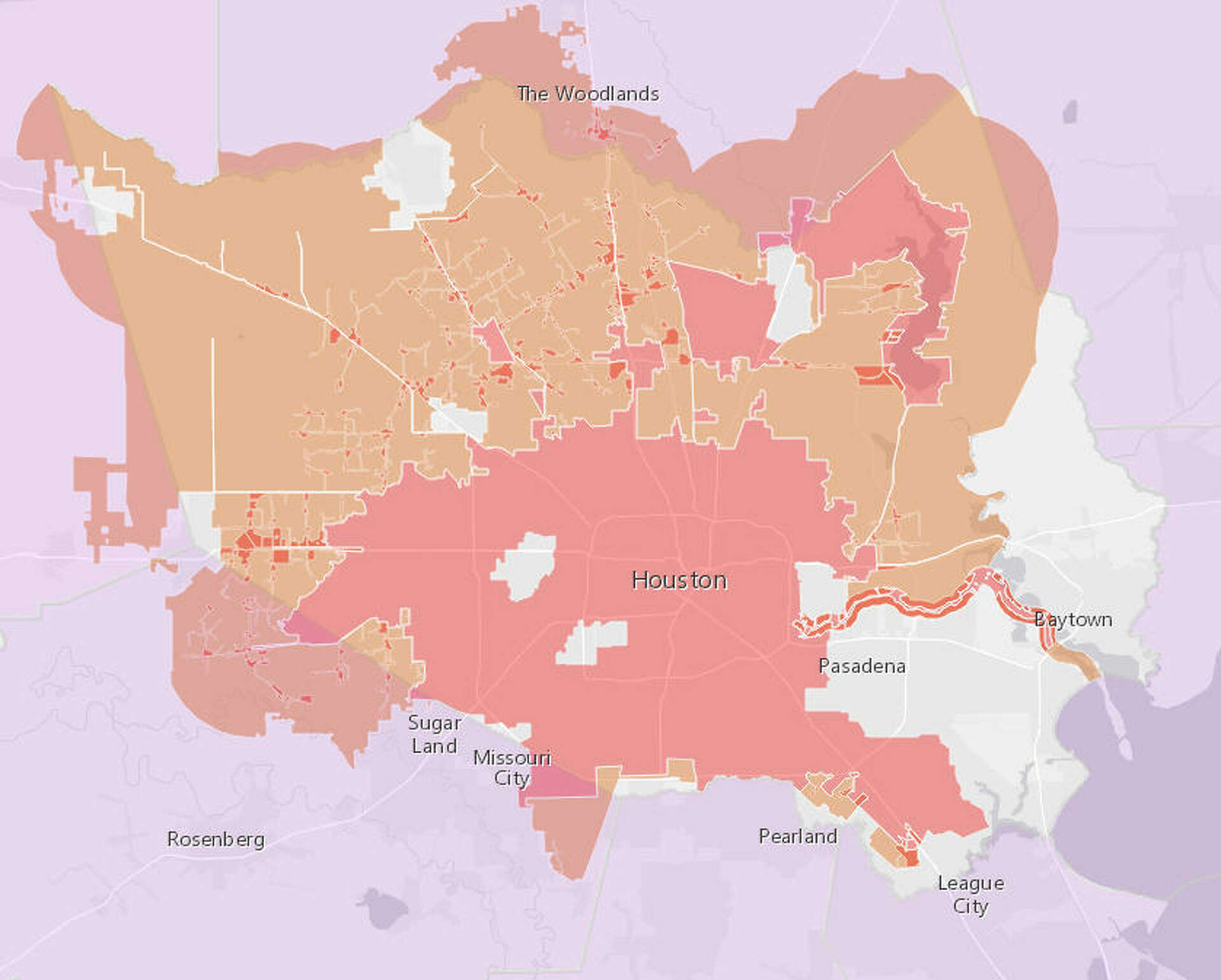 Houston's vast jurisdiction leaves many residents in limbo