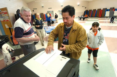 Reports indicate smooth going at polls