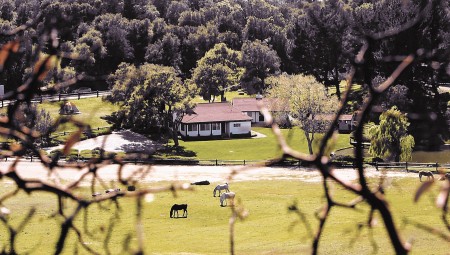 Riding through Reagan country