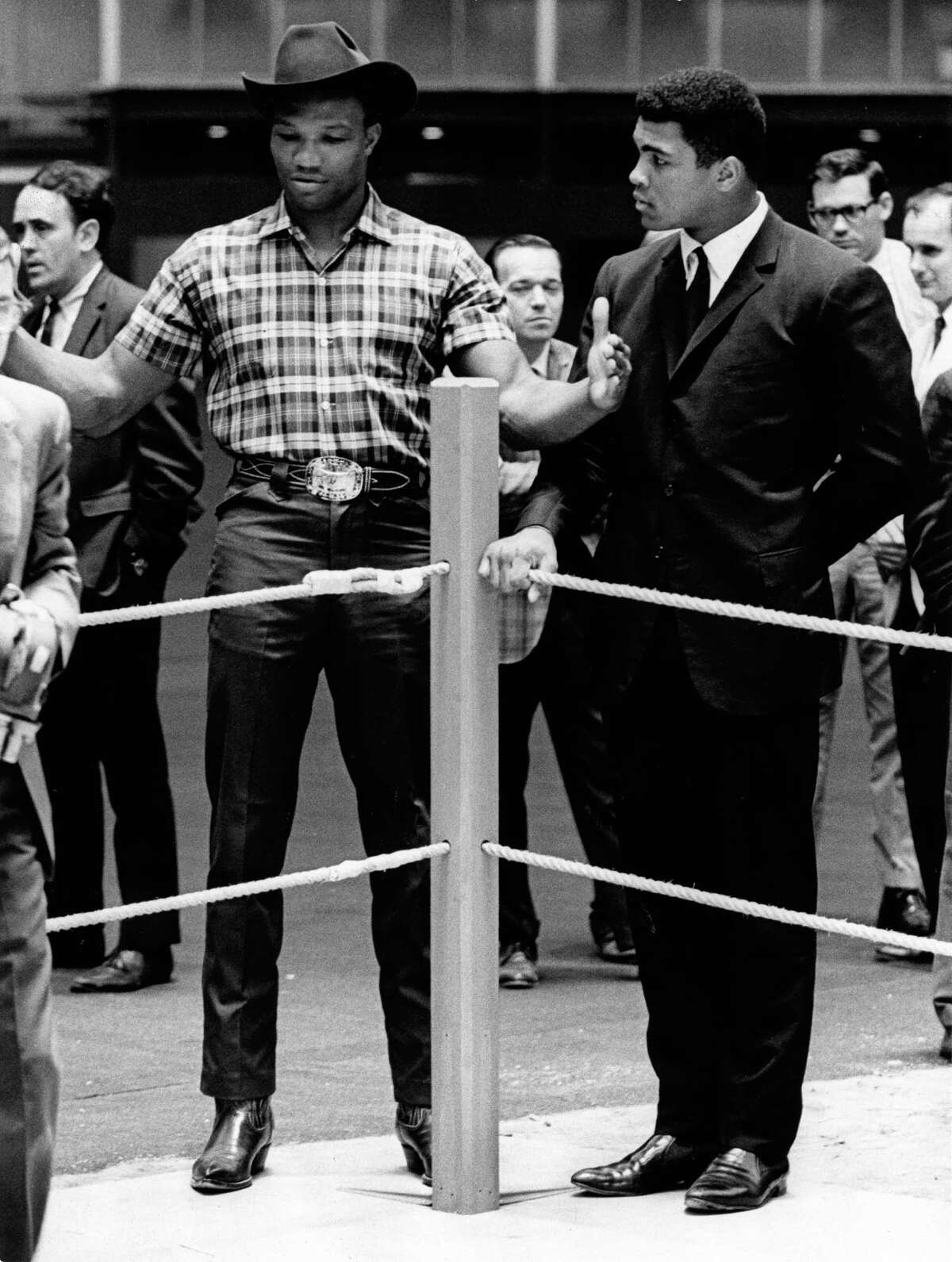 Muhammad Ali and Houston, a star-crossed pair