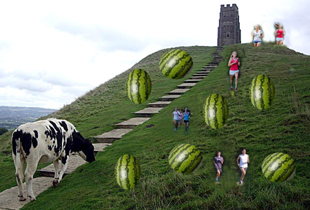 The running of the Watermelons
