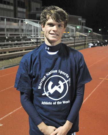 Owen more than earned this Trackside Teen Center Athlete of the Week award