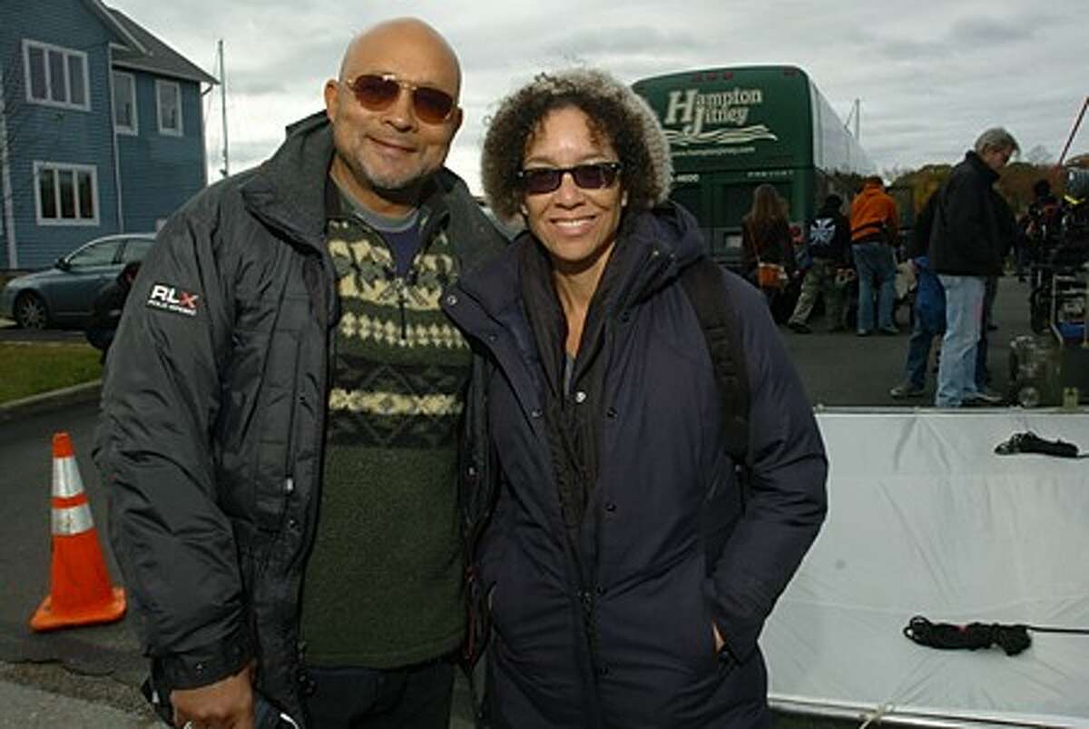 Tyler Perry production 'We the Peeples' being filmed in Rowayton