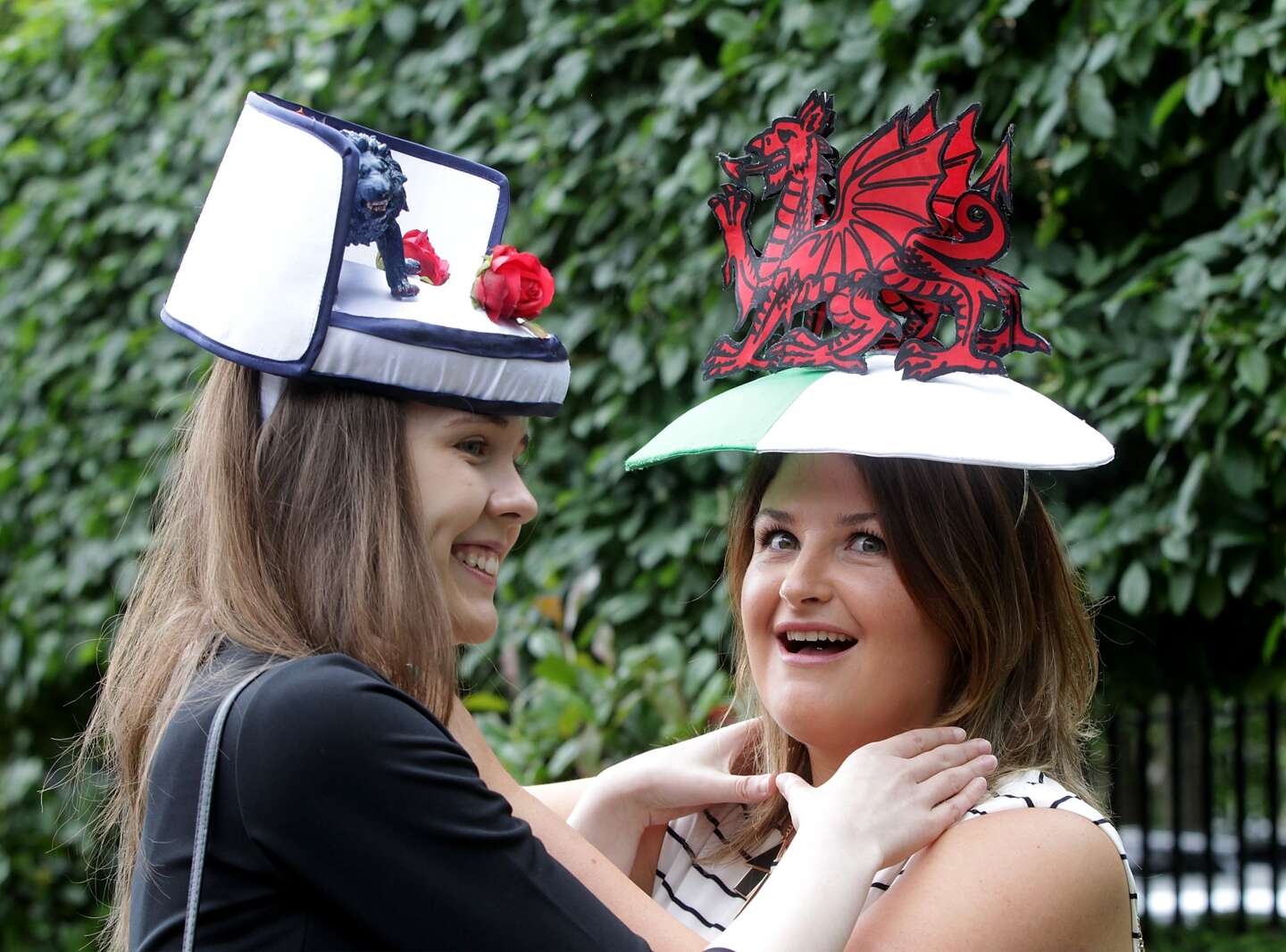 Amazing hats on display at Britain's Royal Ascot