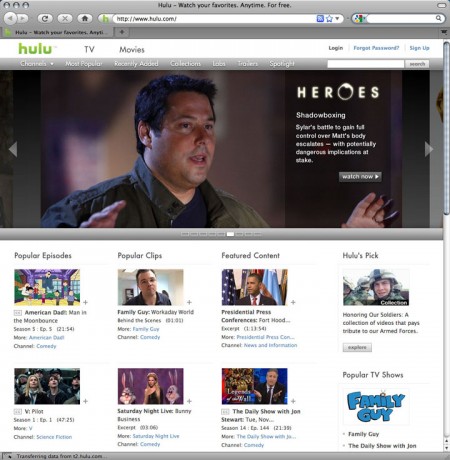 Hulu launches subscription service