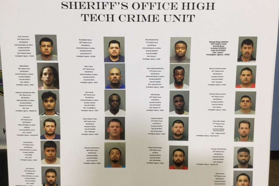 Child pornography sweep in four counties nets 126 arrests ...