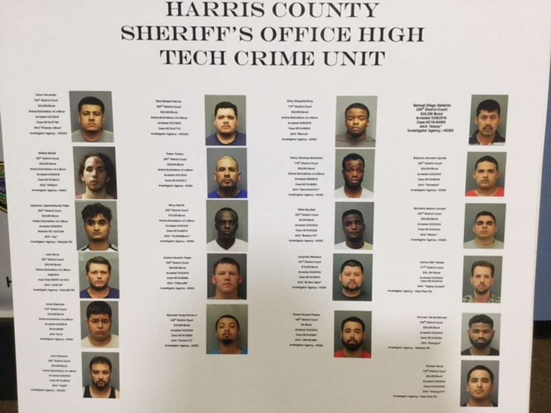 Child pornography sweep in four counties nets 126 arrests