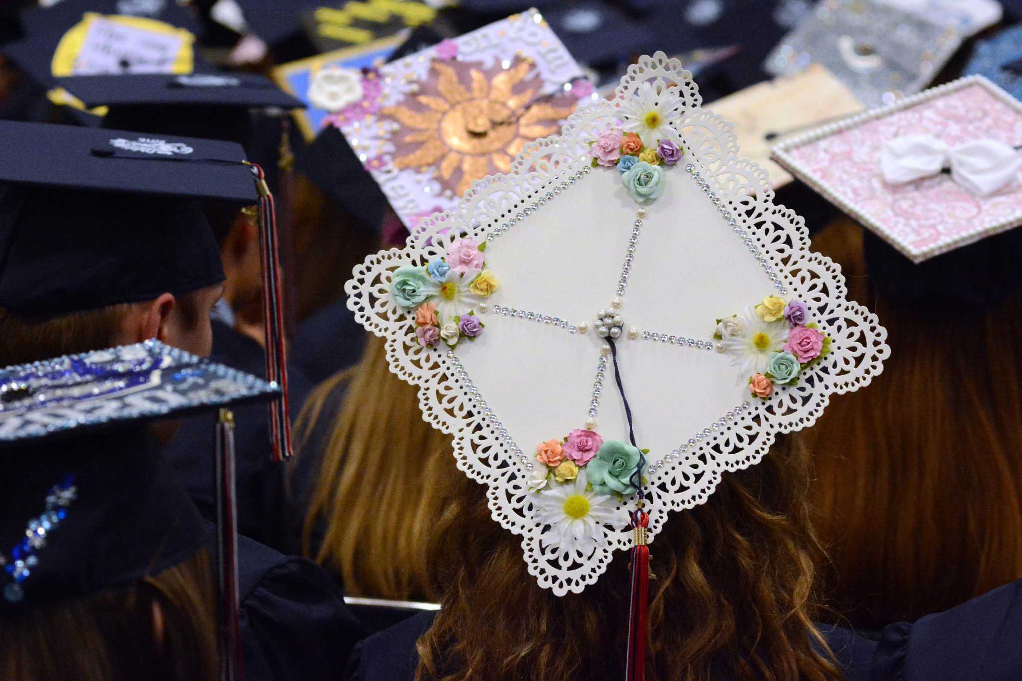 Southwestern Connecticut graduates get creative with cap art