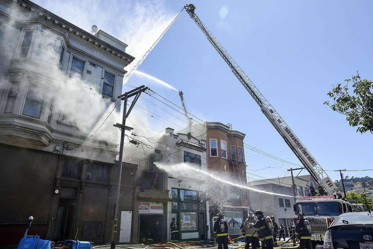 42 displaced as firefighters contain huge 5-alarm fire in Mission