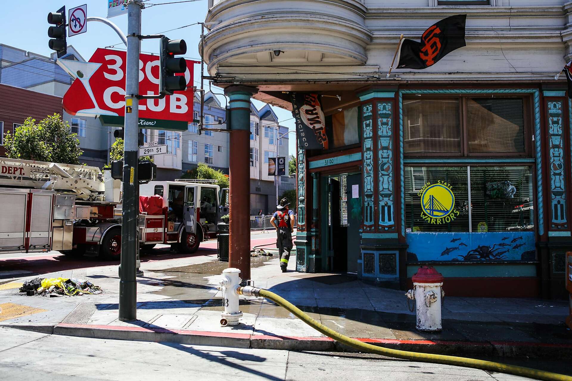 42 displaced as firefighters contain huge 5-alarm fire in Mission