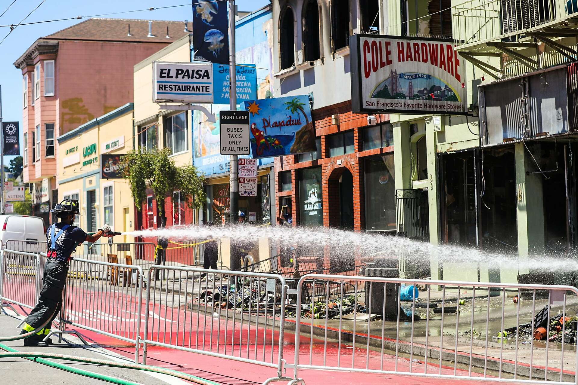 42 displaced as firefighters contain huge 5-alarm fire in Mission