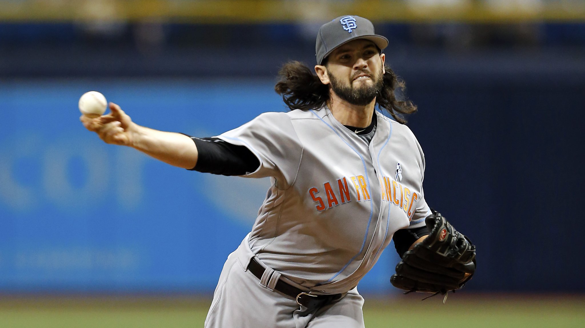 Giants relief pitcher Cory Gearrin happy to play in S.F.