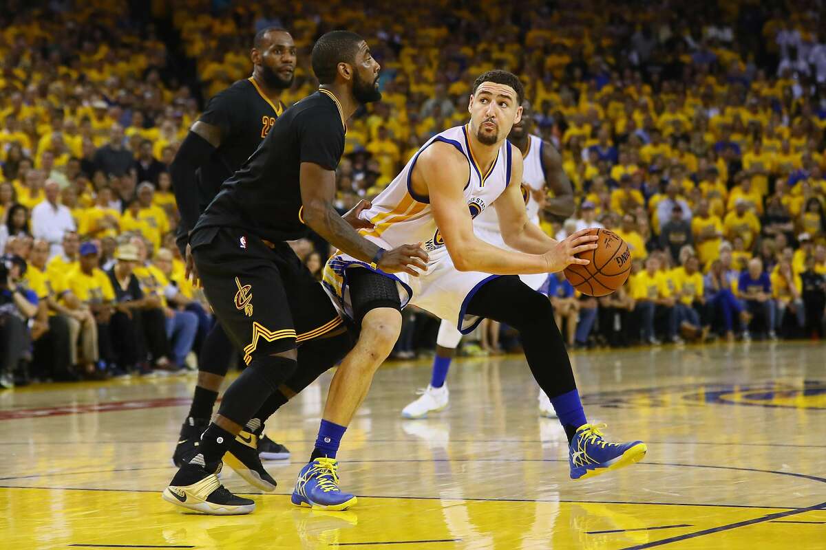 The Cavs reportedly tried to trade Kyrie Irving for Klay Thompson