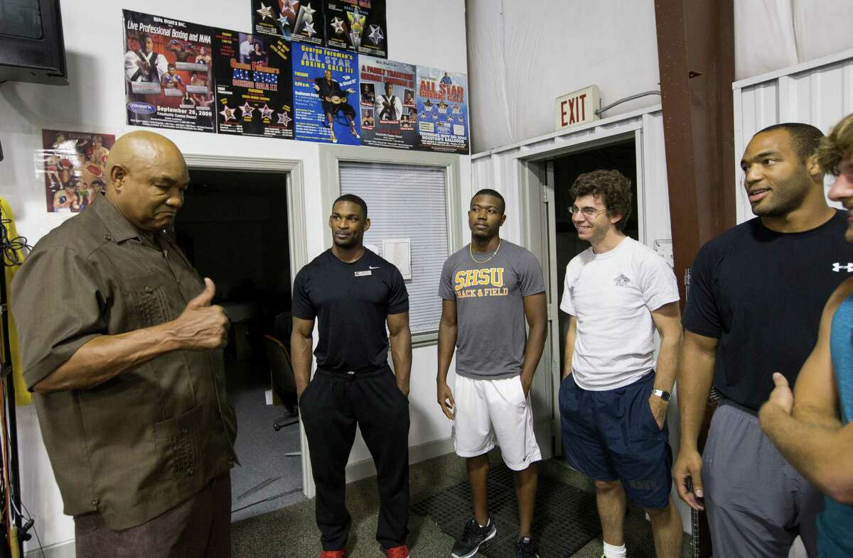 George Foreman thrives as boxer, entrepreneur, Houstonian