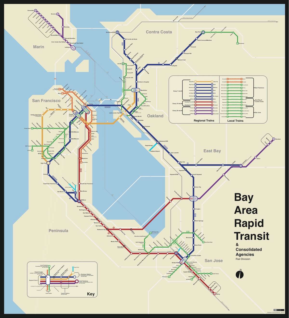 Here's what Bay Area transit looks like in your dreams