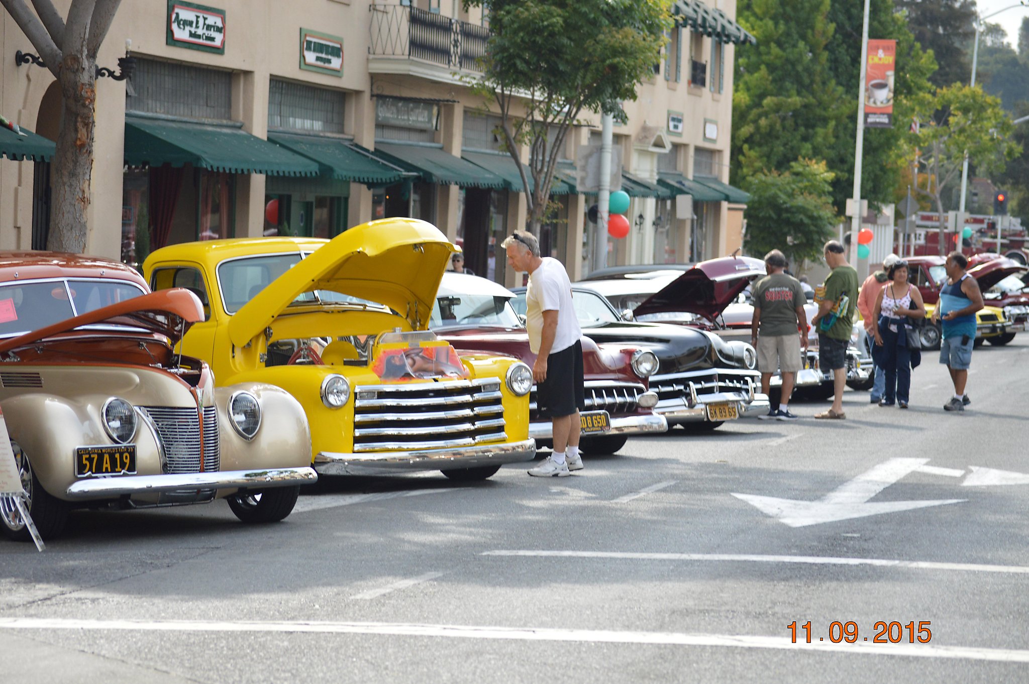 Hot rods, vintage style on display at car show