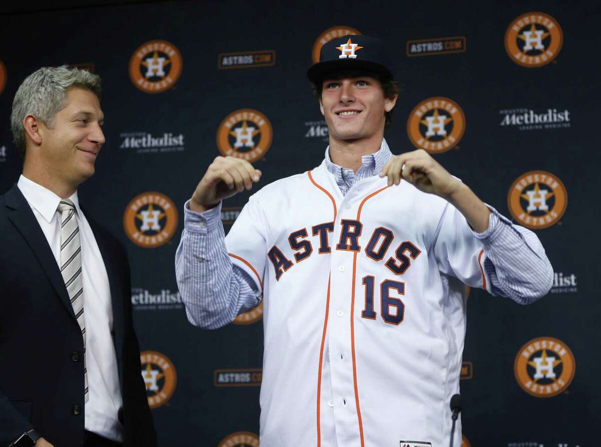 Ex-Heights pitcher Forrest Whitley nearly perfect in Advanced Class A debut
