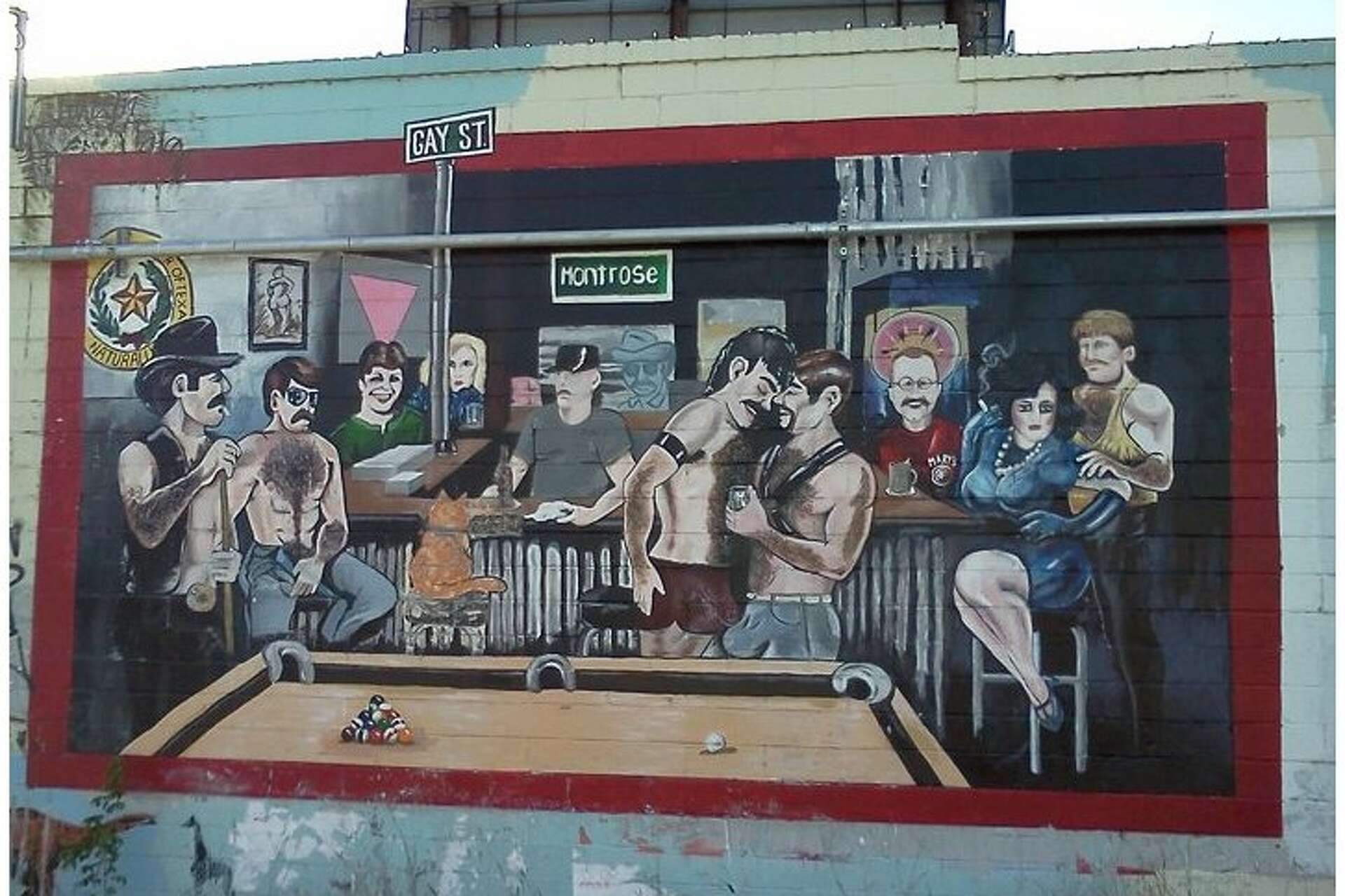 Artist behind iconic Houston gay bar mural has died
