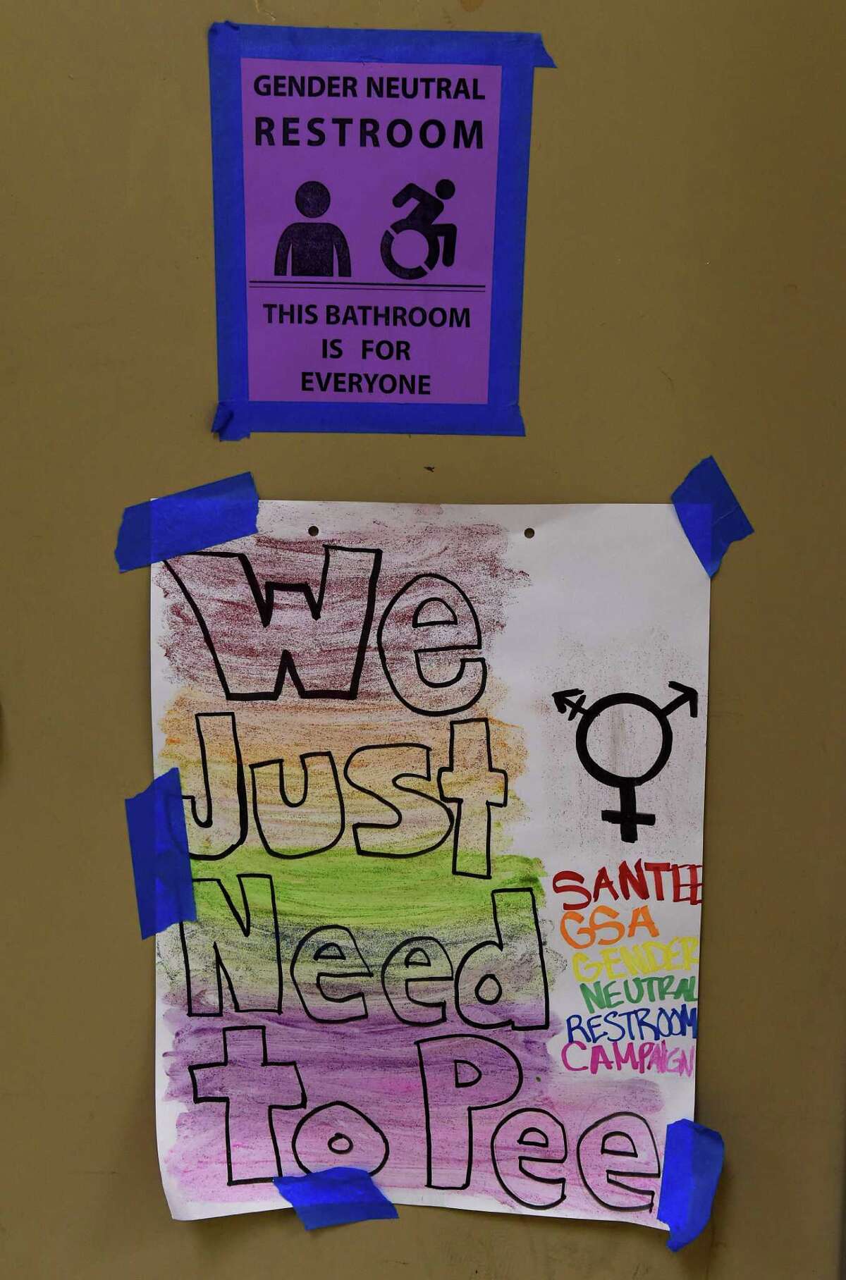 Q poll: Voters split on transgender bathrooms