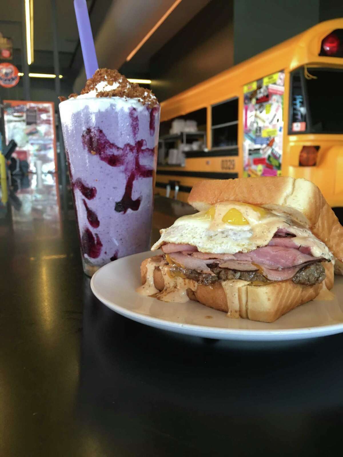 Bernie’s Burger Bus teams with the Burger Joint